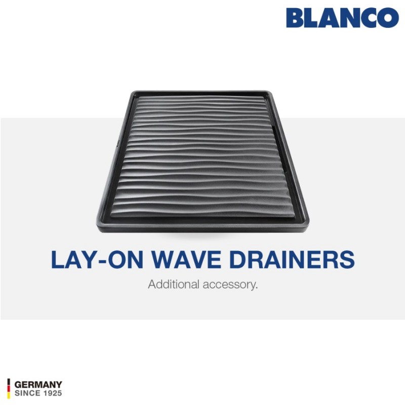 BLANCO Lay On Wave Drainer - Toko Online Perlengkapan Kamar Mandi & Dapur