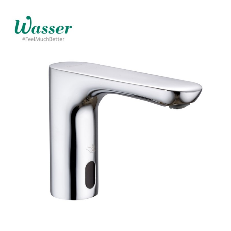 WASSER IR SENSOR BASIN TAP|TBA-S038IR Keran Wastafel Otomatis - Toko ...