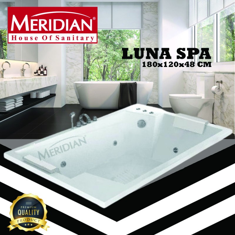 Bathtub Minipool Akrilik MERIDIAN Luna Spa - Toko Online Perlengkapan ...