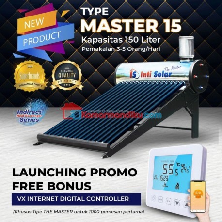 INTI SOLAR THE MASTER 150ltr PEMANAS AIR SURYA IntiSolar Water Heater ...