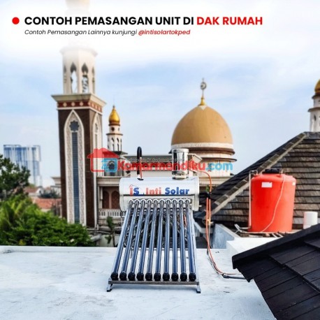INTISOLAR PS10 PEMANAS AIR SURYA 100ltr Inti Solar Water Heater PS 10 ...