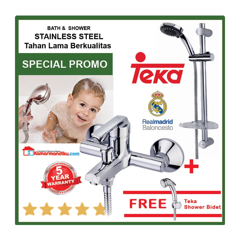 Teka keran bath shower Stylo series